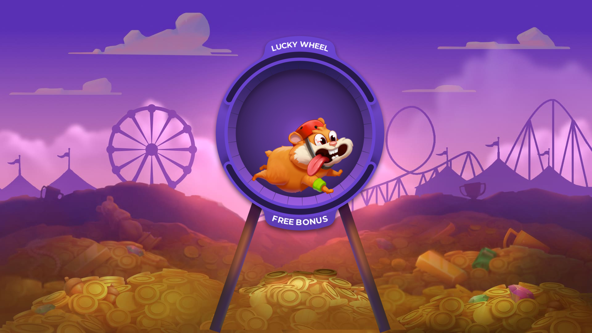 Hamster Run Game by InOut Gaming | Tap, Spin & Win up to x1000